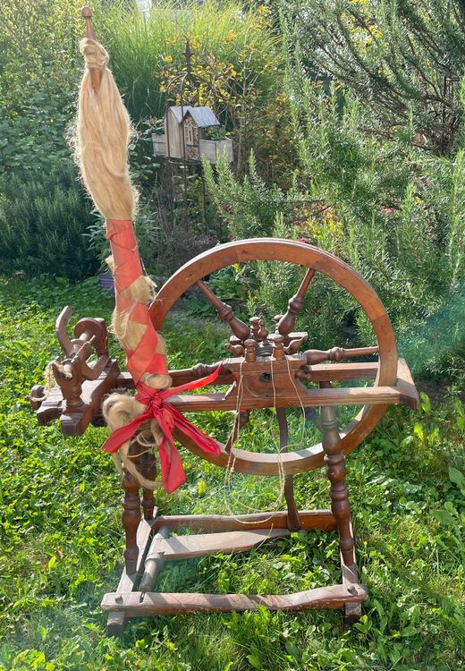 Holz Spinnrad, guter Zustand ( Fotos ) | Kaufen auf Ricardo