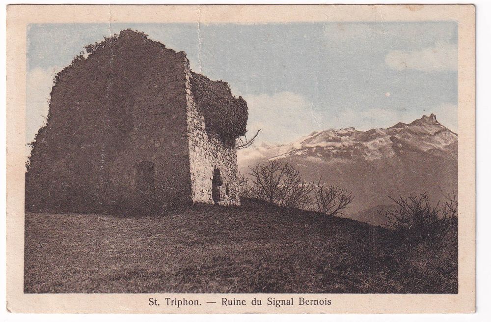 St. triphon. Ruine du Signal Bernois. (Defekt) in Cormoret für CHF 1 ...