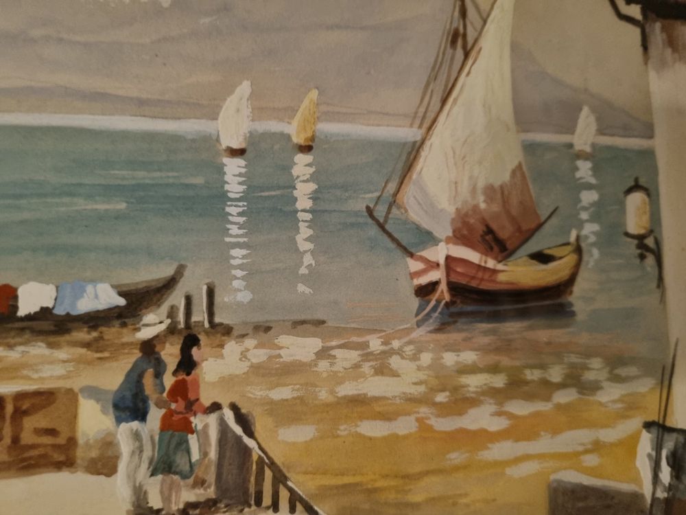 Landschaft Gemälde Öl auf Karton (Gebraucht) in Zürich für CHF 49 – mit Lieferung auf Ricardo kaufen