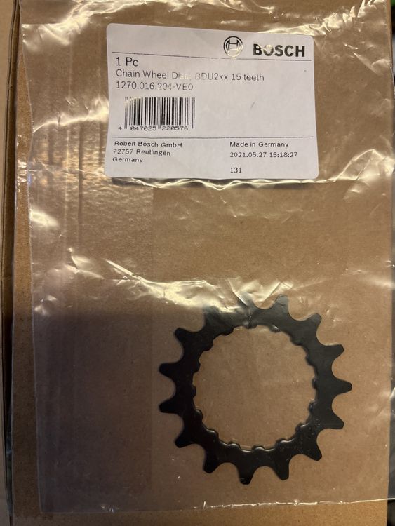 Bosch Chain Wheel 15T Kettenblatt NEU | Kaufen auf Ricardo