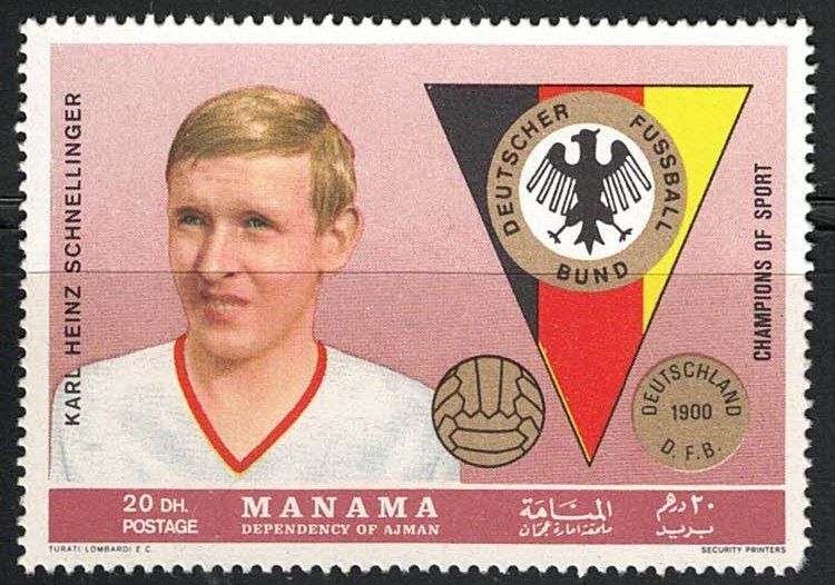 1969 Champions of Sport – Karl Heinz Schnellinger (Neu (gemäss ...