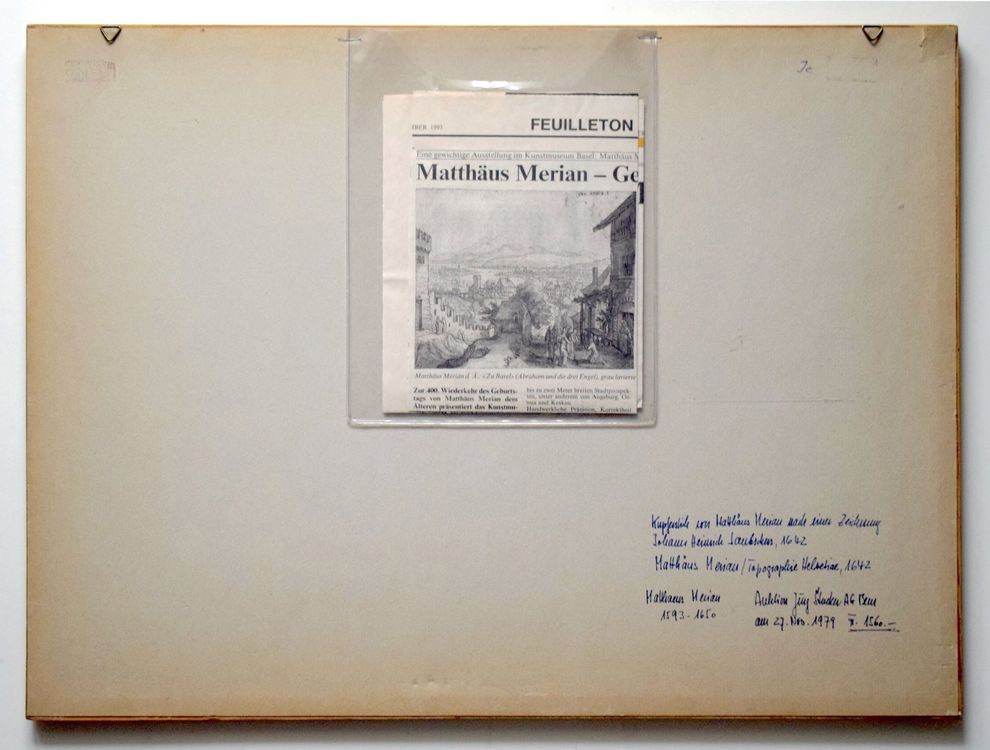 Biel Hans Laubscher / Matthäus Merian Topographia Helvetiae (Gebraucht ...