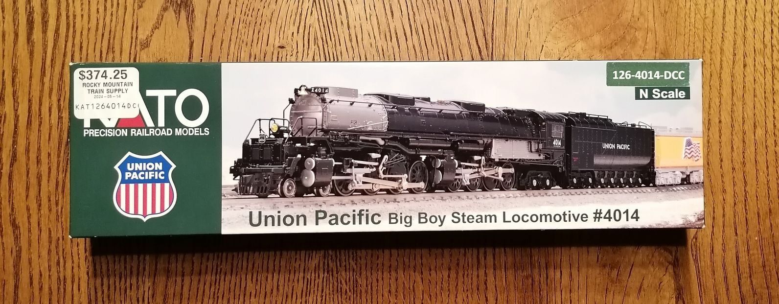 N-Scale DCC - KATO Union Pacific Big Boy 4014 Steam Loco (Neu und ...