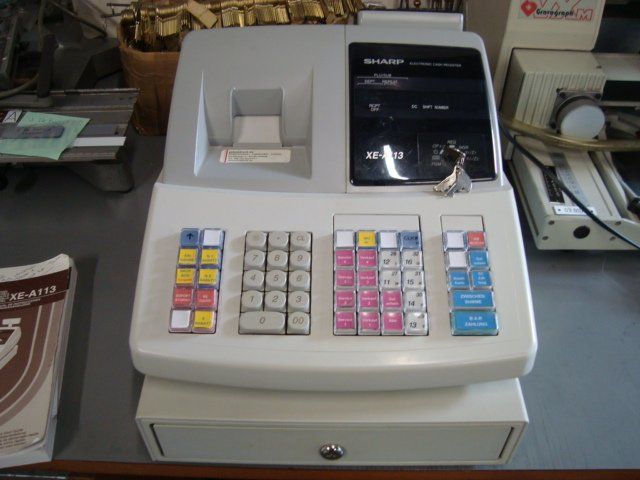 Registrierkasse Sharp XE-A113 (Gebraucht) in Zürich für CHF 100 – mit Lieferung auf Ricardo kaufen