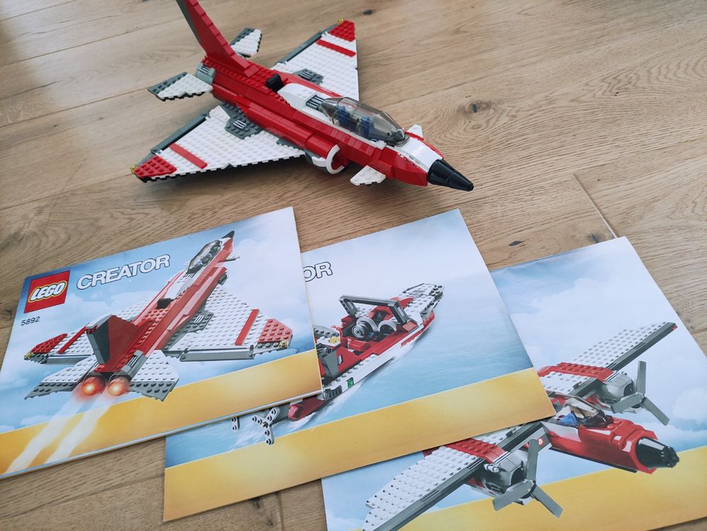 Lego Creator 3in1 5892 Sonic Boom Flugzeug | Kaufen auf Ricardo
