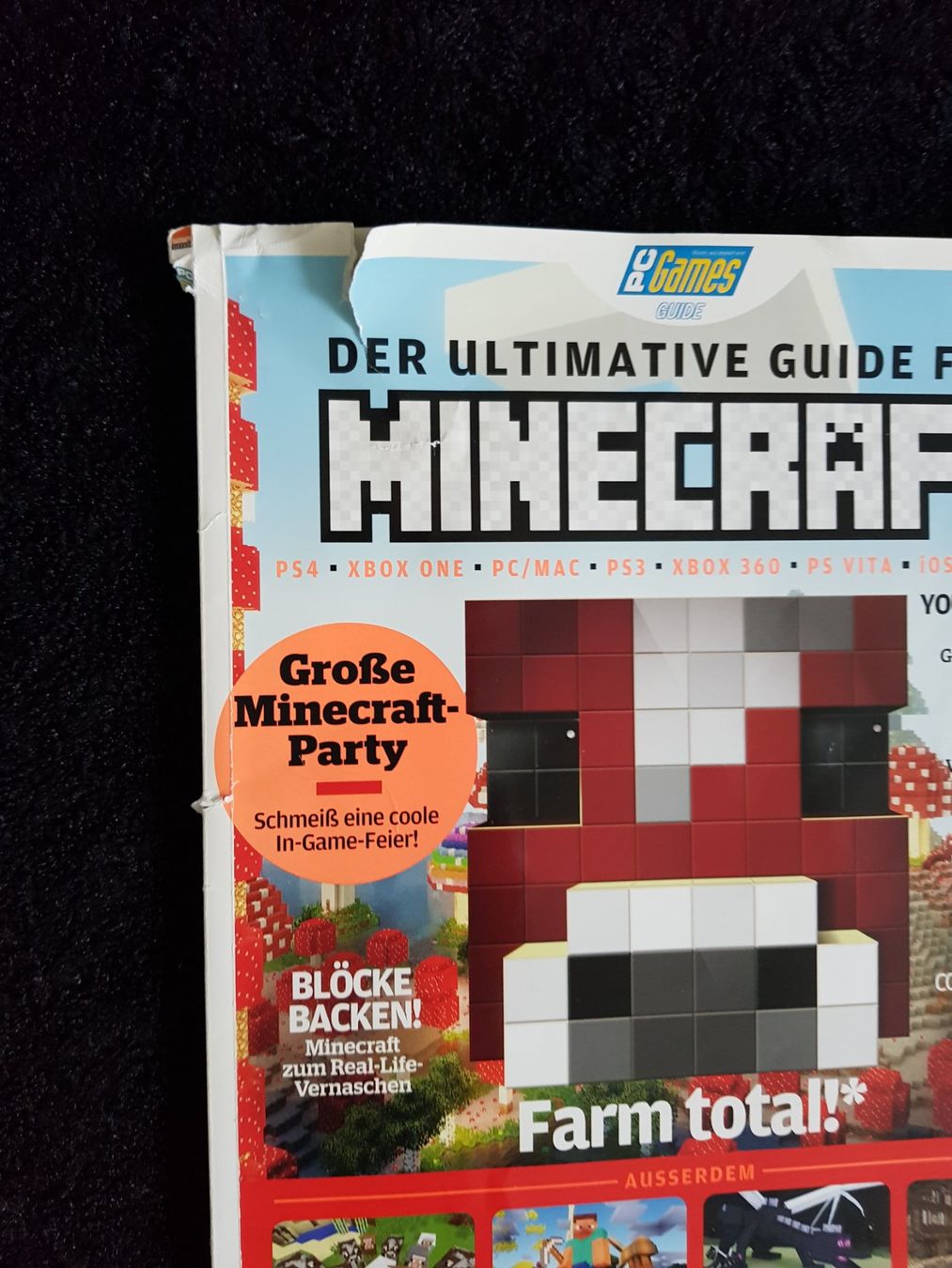 5x Minecraft inklusiv 1Guinnes Buch plus 1 GRATIS-Heft (Gebraucht) in ...
