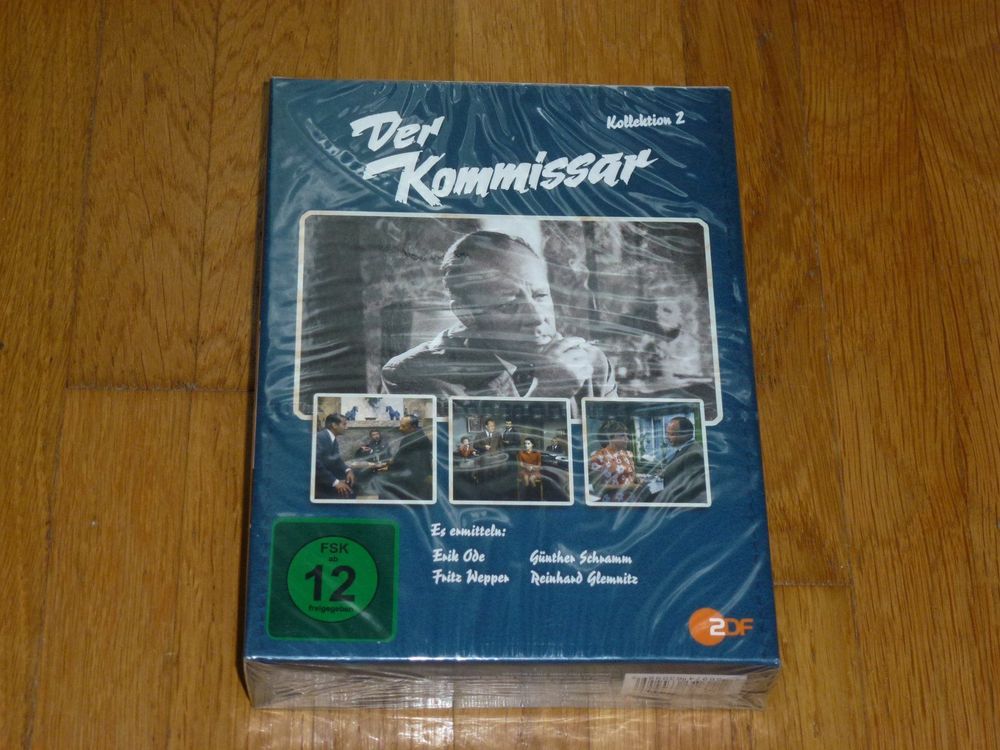 4DVD Box-Set DER KOMMISSAR Kollektion 2 / NEU&OVP (Neu und ...