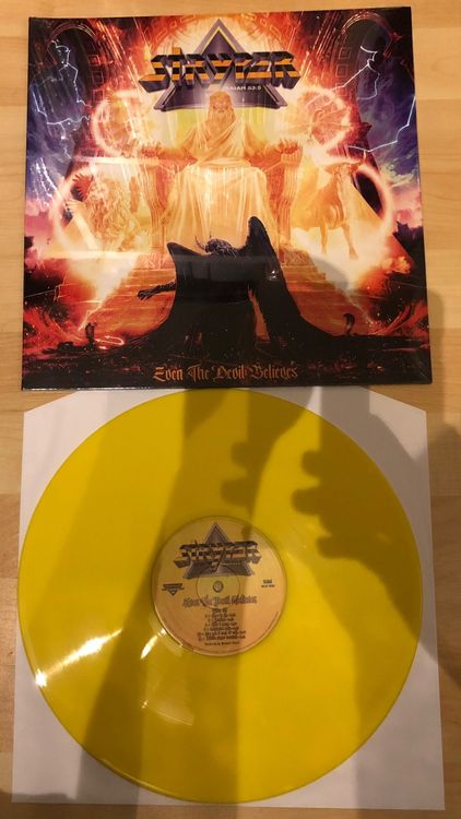 Stryper – Even The Devil Believes Vinyl Lp Gelbes Vinyl 500 (Neu ...