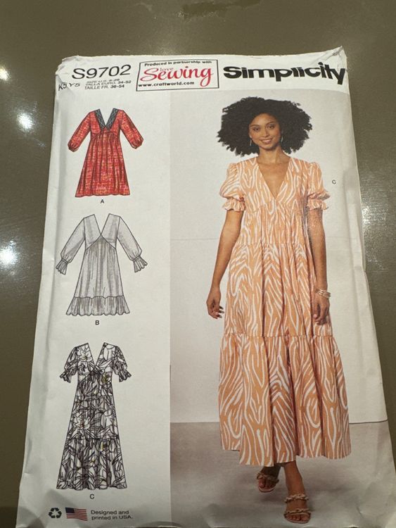 Sewing pattern - Simplicity S9702 (Neu und originalverpackt) in Kappel ...