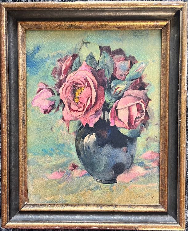 Hugo Frey (1878-1929) Stilleben Aquarell (Gebraucht) in Root für CHF 60 ...