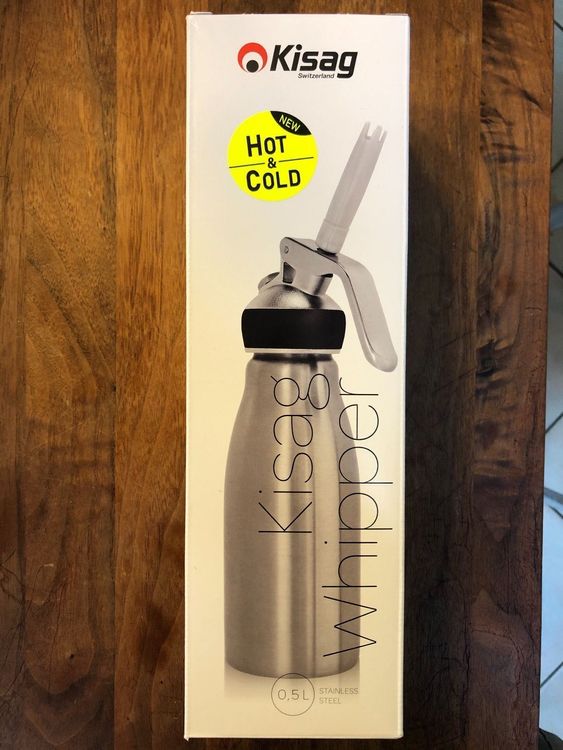 Kisag Rahmbläser Whipper Hot and Cold (Neuf avec emballage d'origine) à Lobsigen pour CHF 100 ...