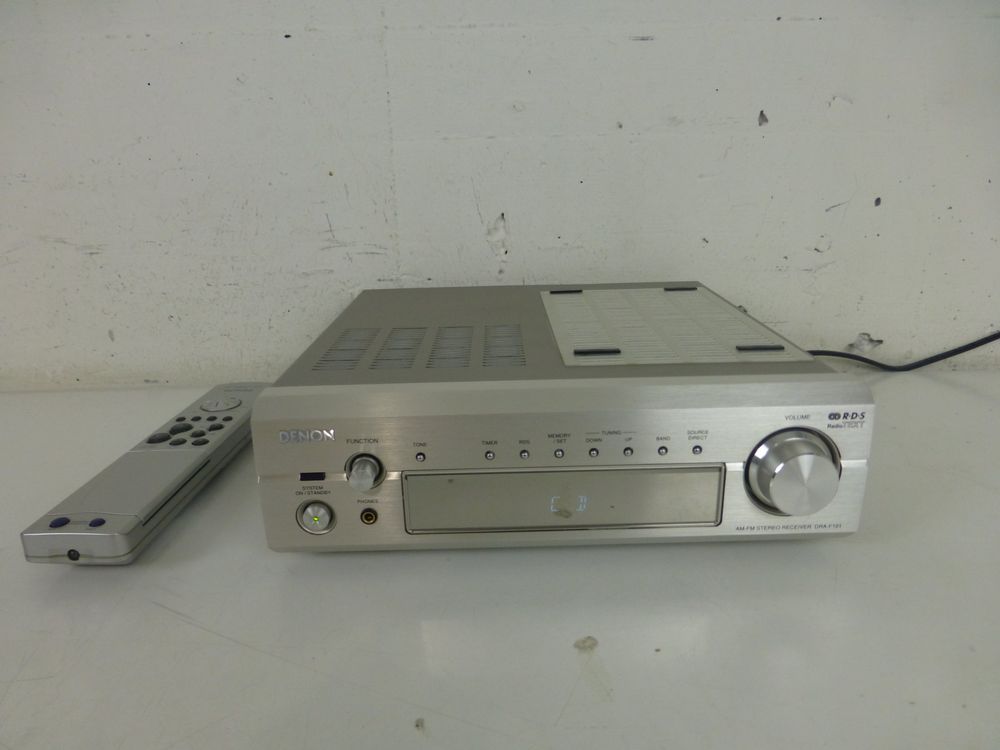 Denon Verstärker Receiver dra-f101 inkl. Fernbedienung (Gebraucht) in ...