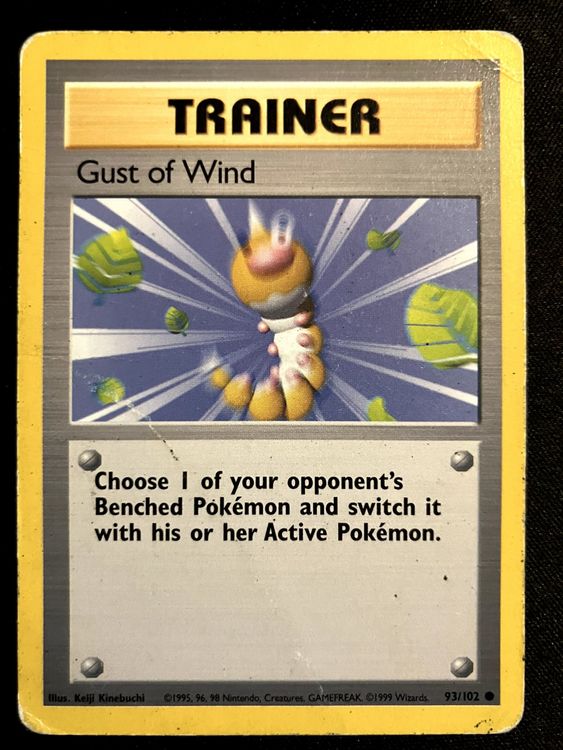 Pokemon Gust of Wind - Base set 93/102 - English | Kaufen auf Ricardo