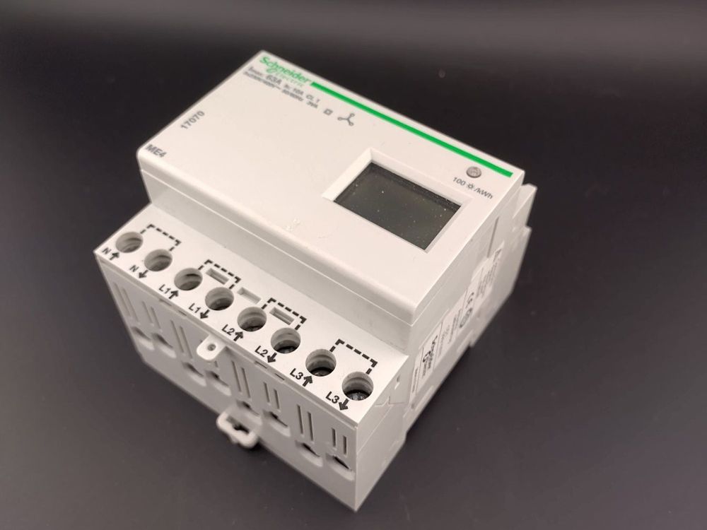 Schneider ME4 17070 63A Energiezähler 3-Phasig+Null 400V (Gebraucht) in ...