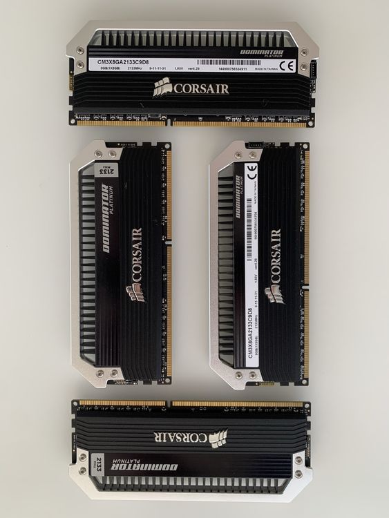 CORSAIR Dominator Platinum RAM DDR3 2133Mhz | 32Gb (Gebraucht) in ...