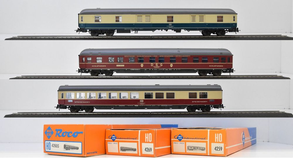 3x Roco Personenwagen der DB H0 GS mit OVP (Gebraucht) in St. Gallen für CHF 4 – mit Lieferung ...