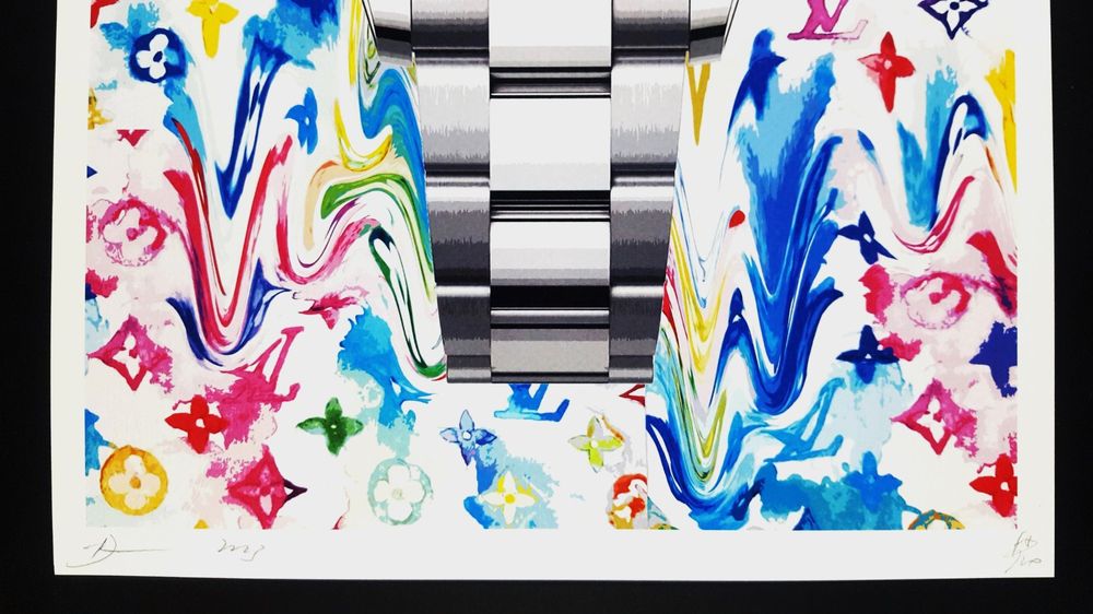 Death NYC Ltd Graffiti Pop Art Druck " Vuitton Rolex Daytona | Kaufen ...