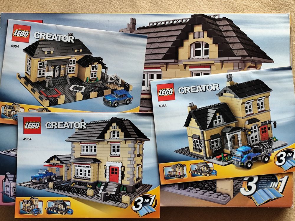 LEGO Creator, Stadthaus Model 4954 Komplet mit OVP (Rarität) (Neu ...