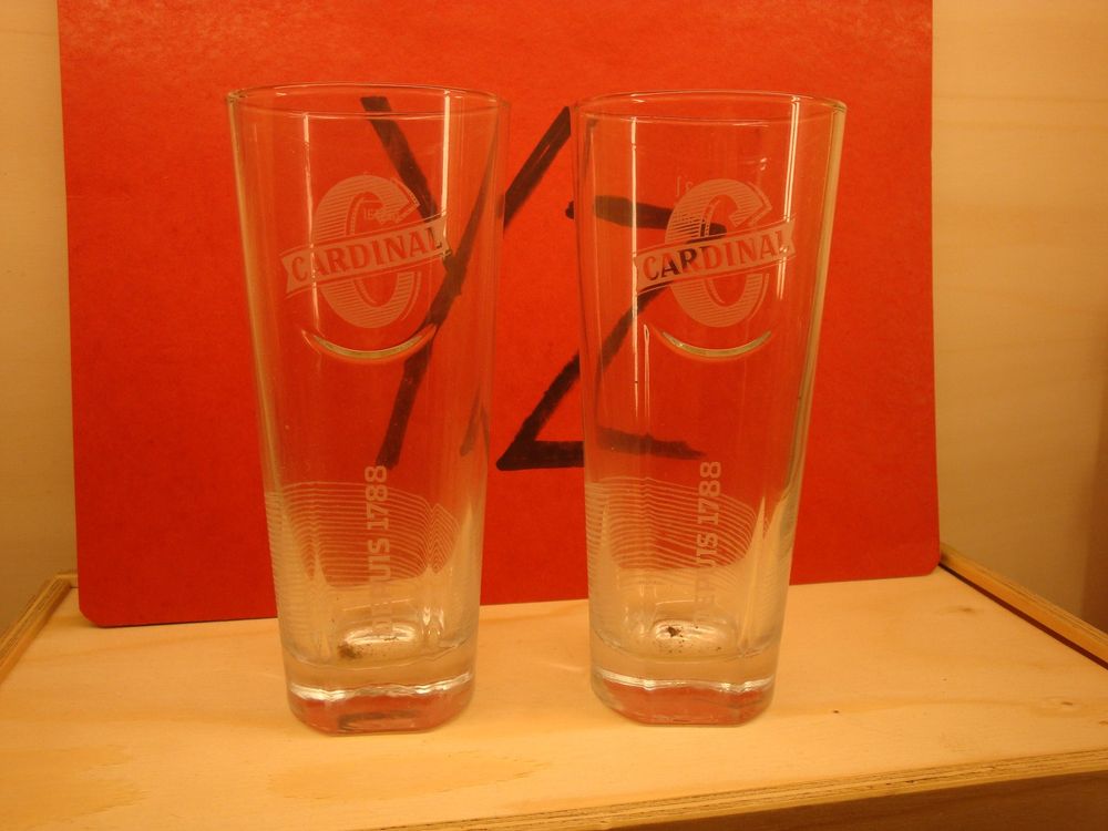 Bière Bier verres Cardinal (Gebraucht) in Payerne für CHF 1 – mit ...