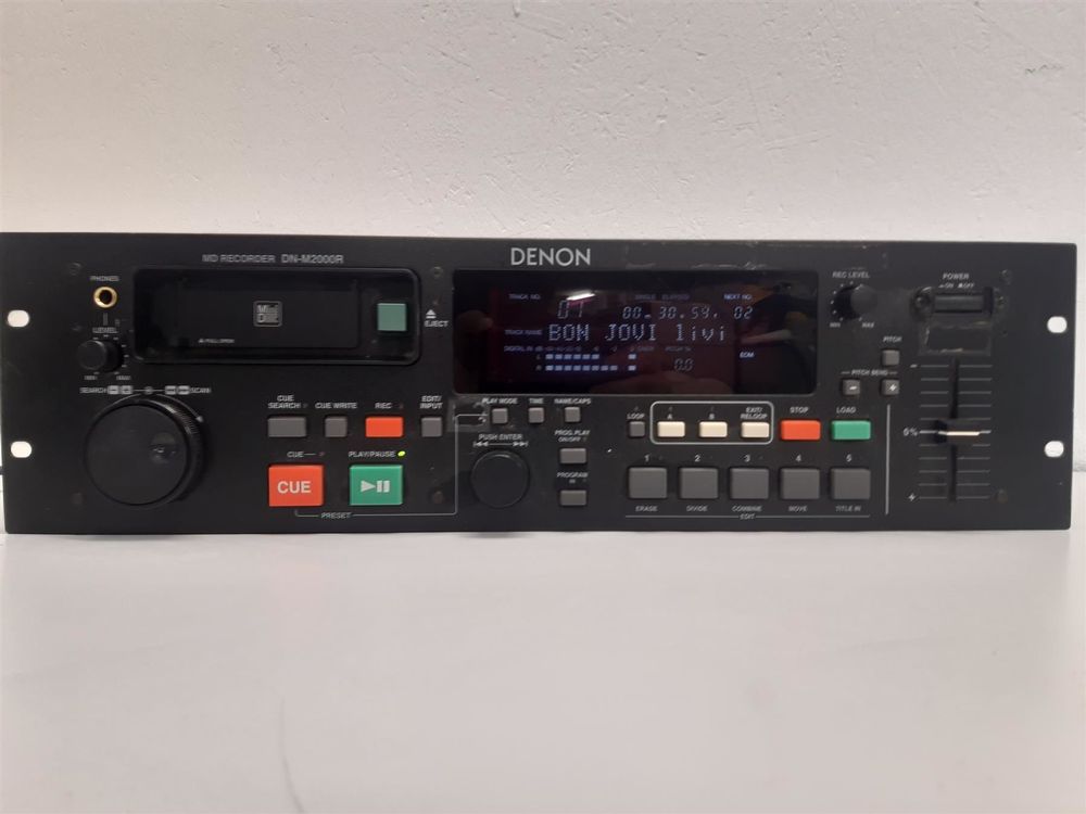 Denon MiniDisc-Player DN-M2000R (Gebraucht) in Niederdorf für CHF 249 ...