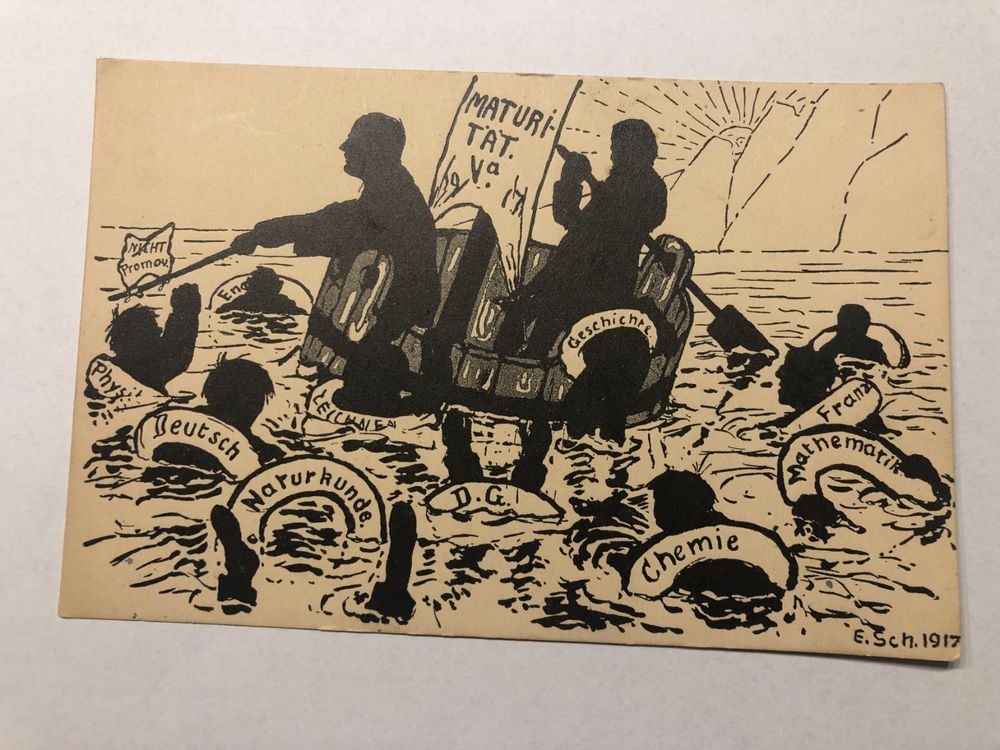 Maturität Va 1917 E.Sch. Industrieschule Zürich Studentika (Gebraucht) in Pfäffikon ZH für CHF 5 ...