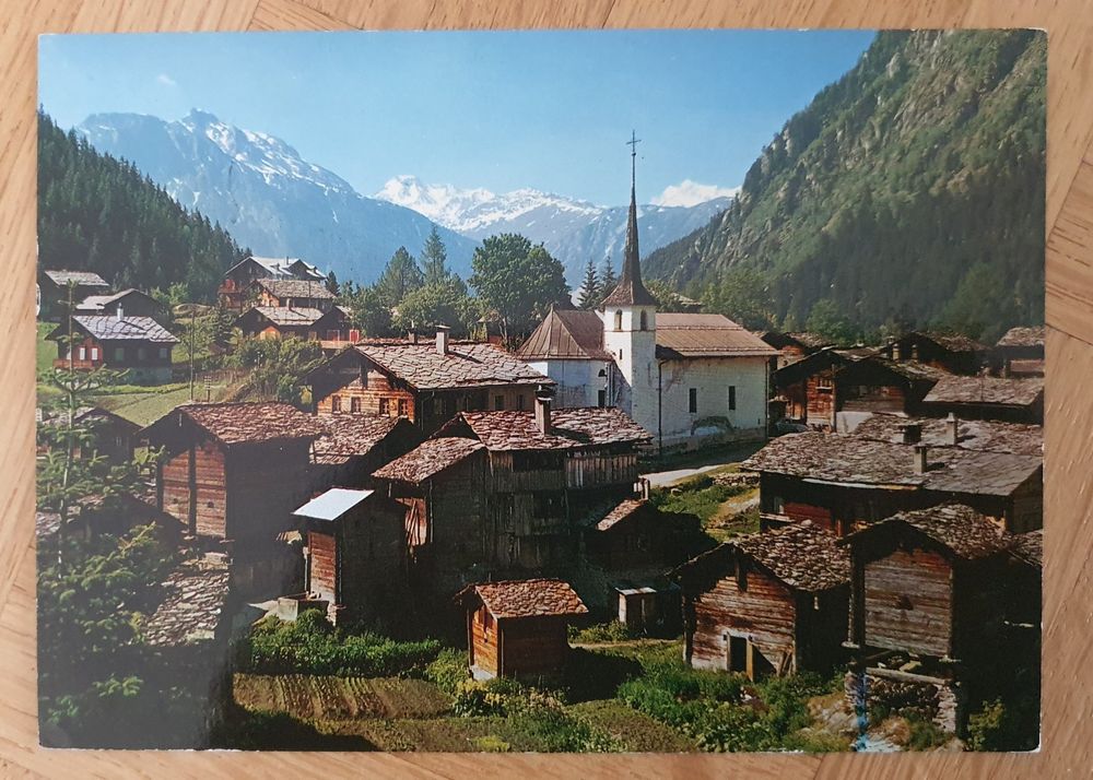 AK Blatten VS ob Naters Mischabel gel.1980 (Gebraucht) in Rheinfelden für CHF 2 – mit Lieferung ...