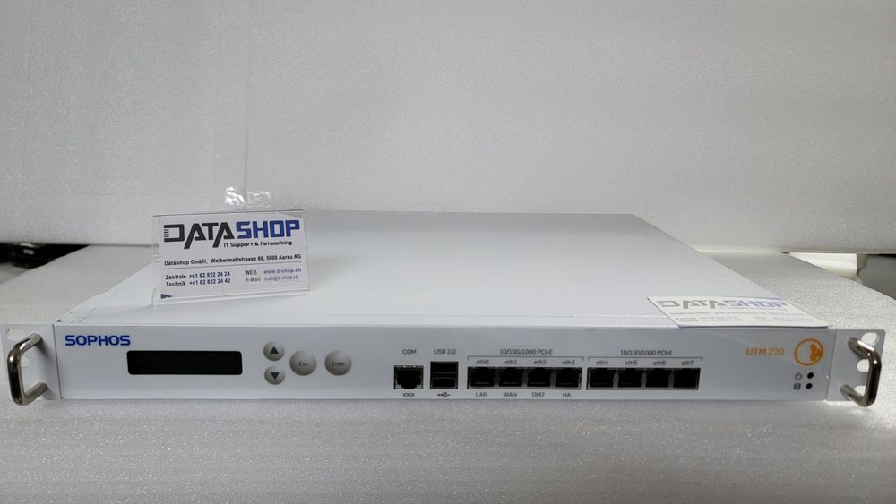 SOPHOS UTM220 Firewall (Gebraucht) in Aarau für CHF 129 – nur Abholung auf Ricardo kaufen