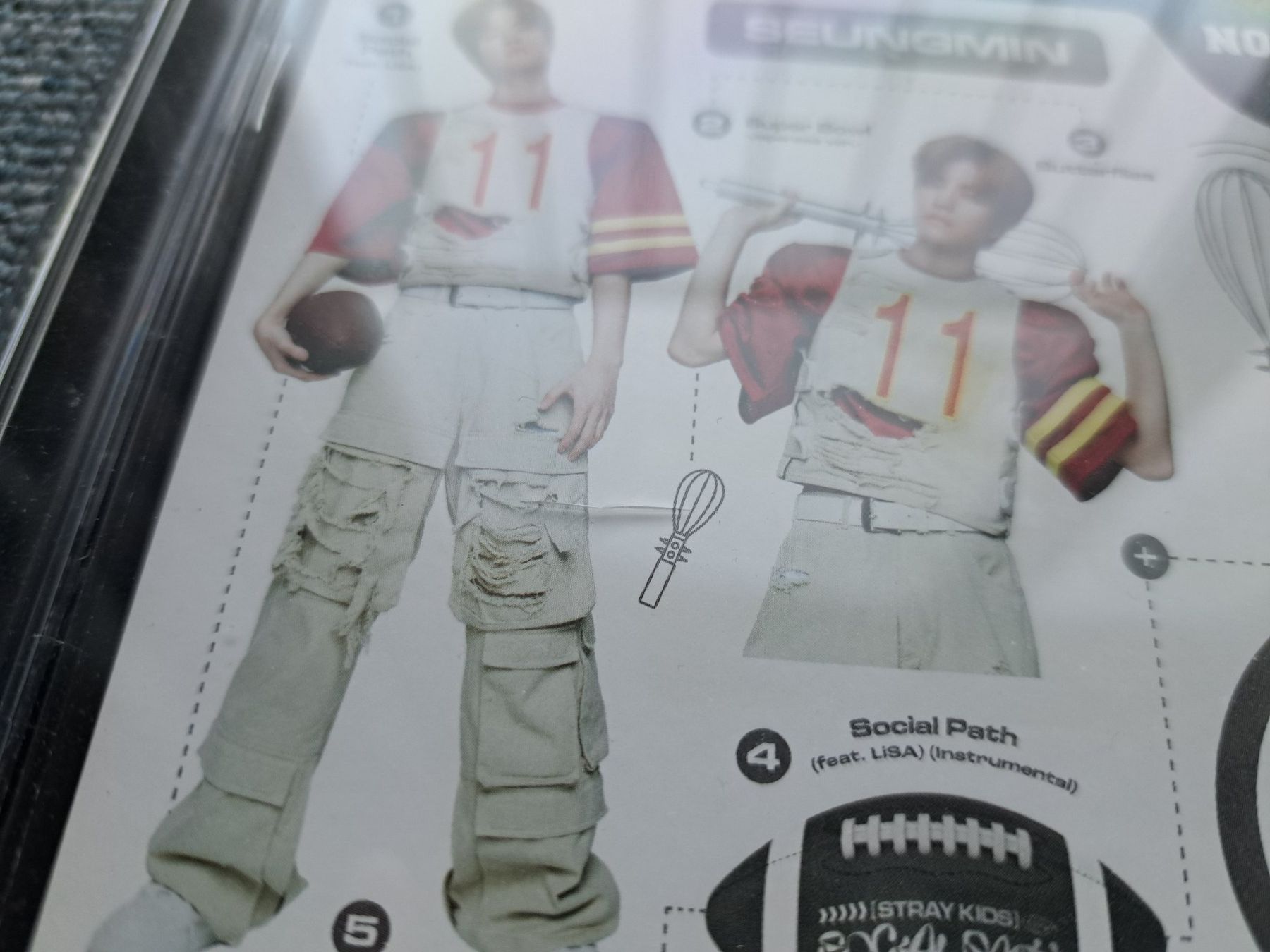 Stray Kids Social Path/Super Bowl Japan Album CD+BD Seungmin (Gebraucht ...