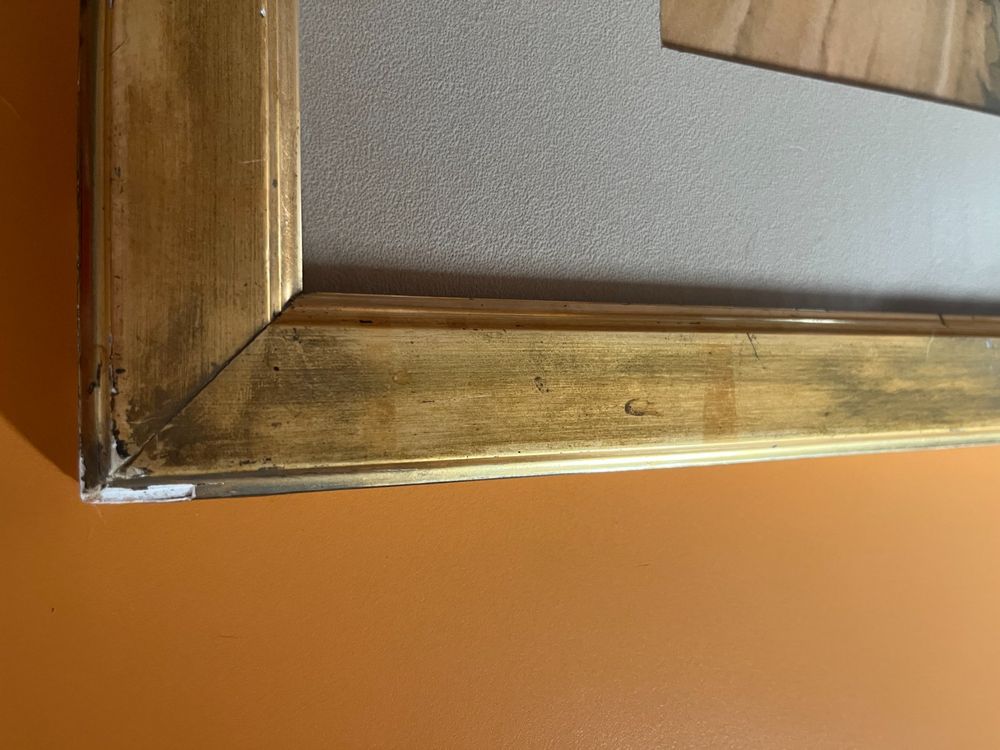 Gotthard Post Druck in Rahmen, 80-jähriges Bild (Gebraucht) in ...