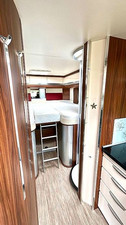 Wohnmobil Hobby First Class Mobil Einzelbetten-Frisch ab MF (Gebraucht ...