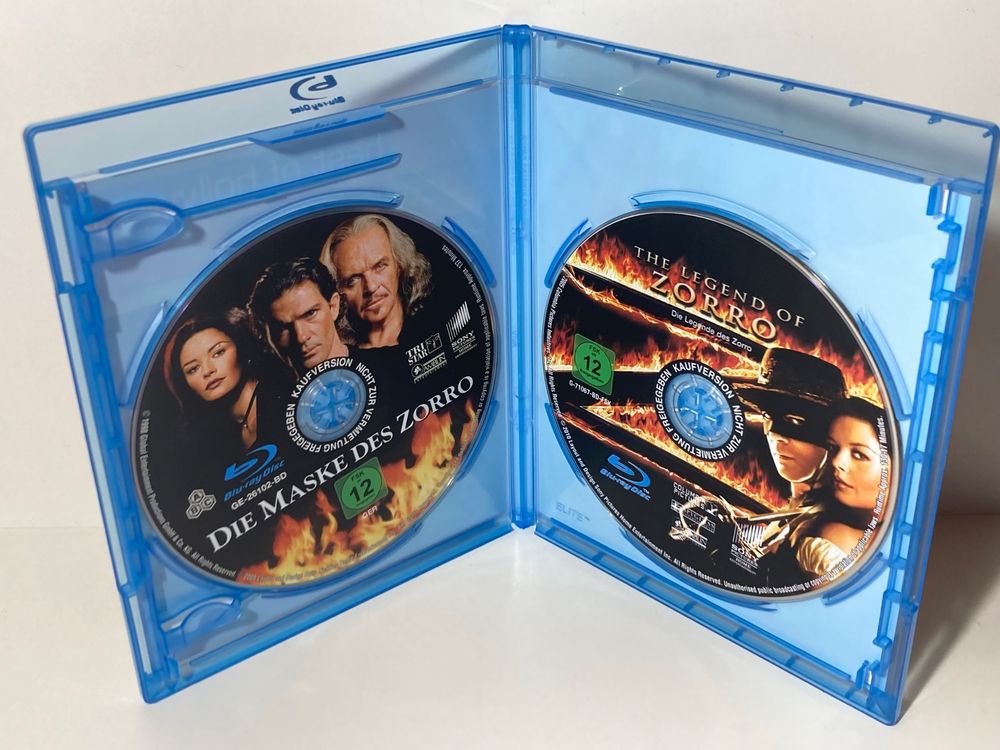 Die Maske des Zorro / Die Legende des Zorro Blu Ray | Kaufen auf Ricardo Die Maske des Zorro / Die Legende des Zorro Blu Ray | Kaufen auf Ricardo