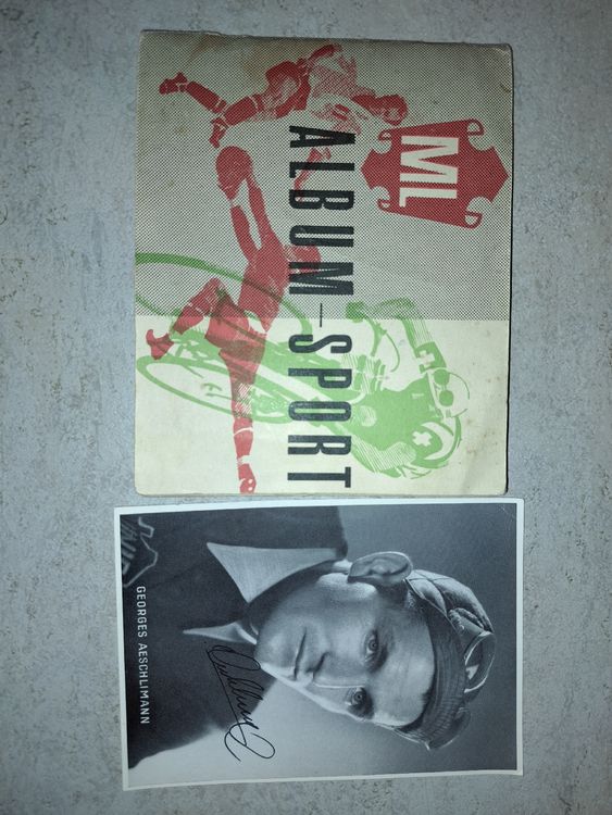 Altes ML Album Sport, Radsport, Fussball - Rarität! (Gebraucht) in ...