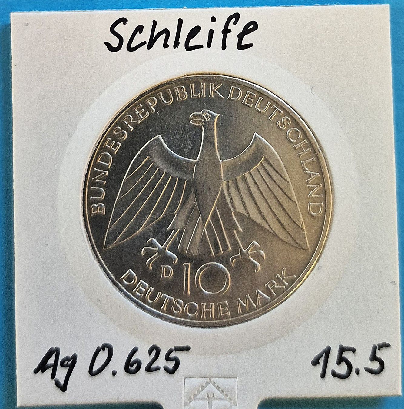 10 D-Mark 1972 D OLYMPIA MÜNCHEN '72 "Schleife" Silber 15.5g (Gebraucht) in Oberriet SG für CHF ...