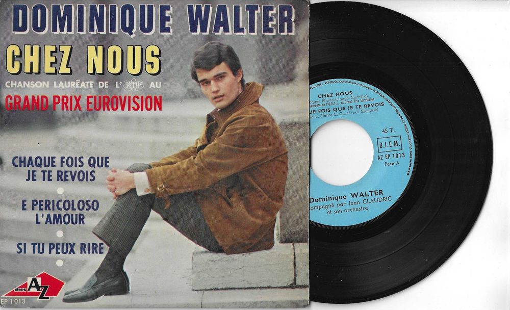 Dominique Walter - Chez nous / Eurovision 1966 (Gebraucht) in Savagnier ...