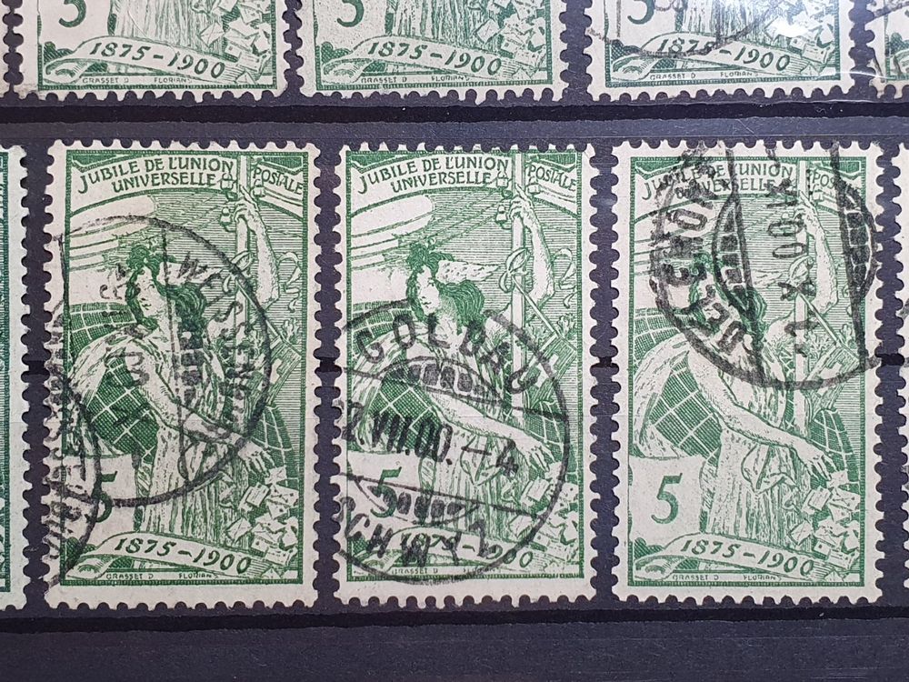 Schweiz UPU 1900 5 Rp. mit schönen Vollstempel | Kaufen auf Ricardo