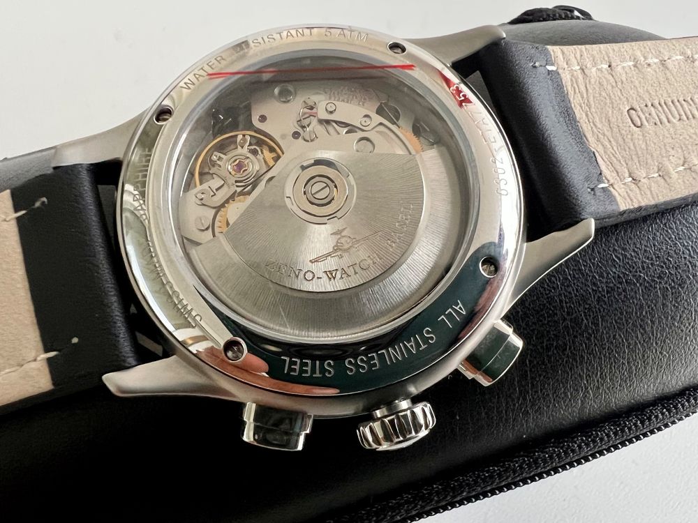 ZENO Pilot *Rotores de Portugal* Bi-Compax Automatic Chrono (Neu und ...