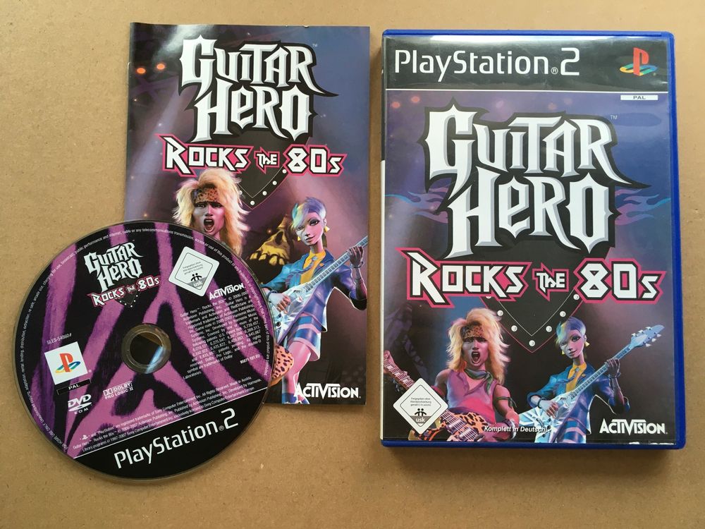 Guitar Hero: Rocks of the 80s für Playstation 2 | Kaufen auf Ricardo