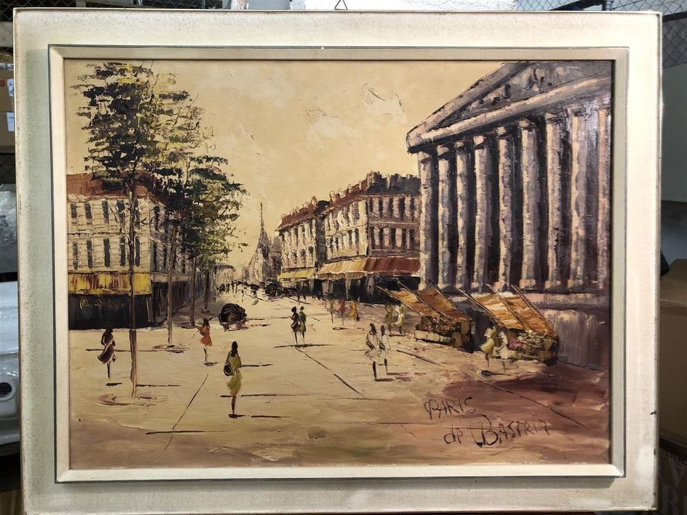 Wunderschönes Gemälde "Paris de Bastrin" | Kaufen auf Ricardo