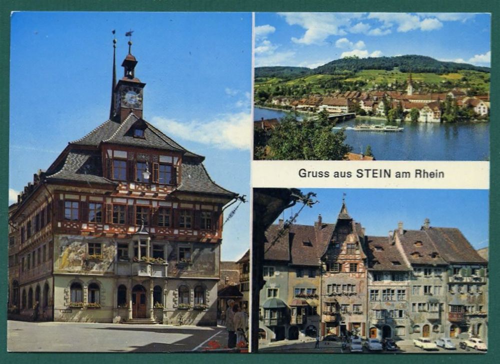 Gruss aus Stein am Rhein, 3 Dorfansichten (Gebraucht) in Sargans für CHF 1 – mit Lieferung auf ...