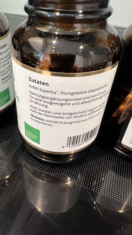 3x Krillöl Forte Superba, Herbano, Omega-3 (Neu und originalverpackt ...