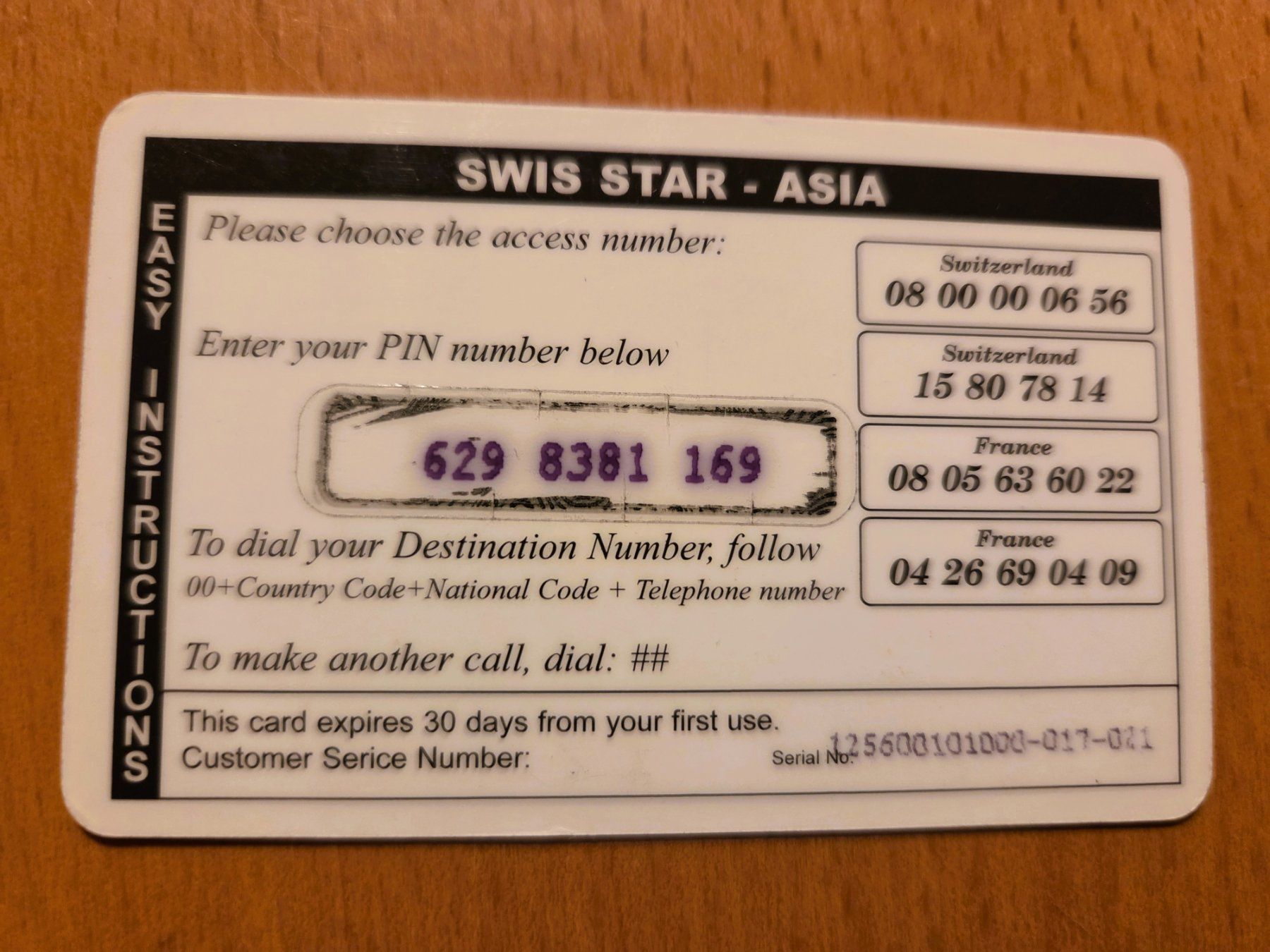 PREPAID - SCHWEIZ (Gebraucht) in Brüttisellen für CHF 1 – mit Lieferung ...