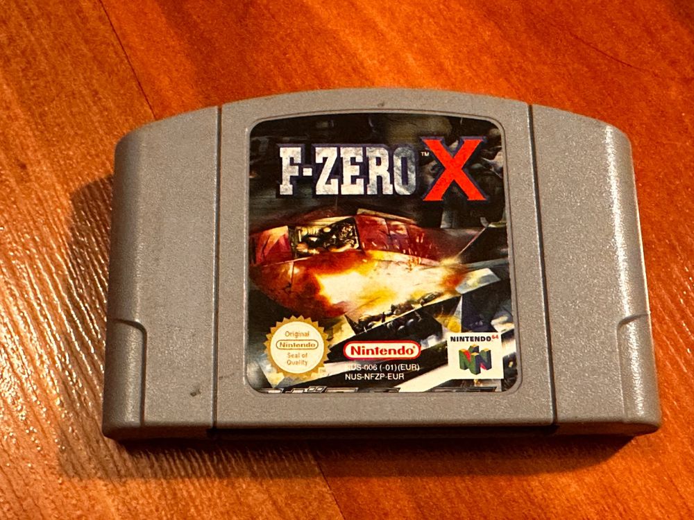 F-Zero X - Nintendo 64 (N64) - PAL (Gebraucht) in Bellevue für CHF 25 ...