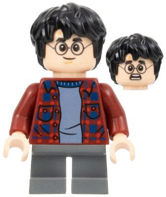 Lego Harry Potter hp143 Harry Potter - Dark Red Plaid Flanne (Neu ...