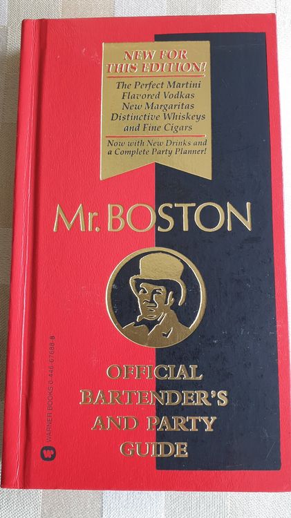 Buch Mr. Boston, official Bartender's + party guide (Neu (gemäss ...