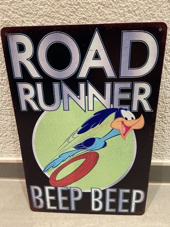 ROAD RUNNER BEEP Metall Schild für Sammler NEU (Neu und ...