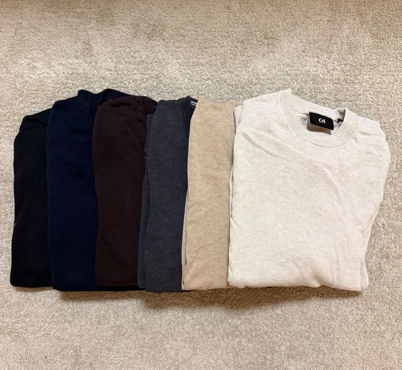Pullover Set (6 x, Business, C&A) (Gebraucht) in Winterthur für CHF 100 ...