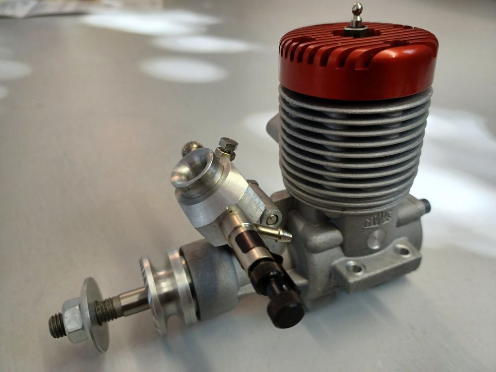Motor Modellflug, Glow Plug Engine, MVVS 0.45 /7.5cc GFS ABC (Neu und originalverpackt) in ...
