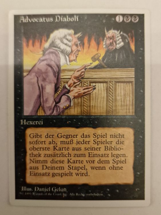 Advocatus Diaboli, Magic the Gathering (Gebraucht) in Hochdorf für CHF ...