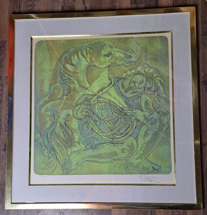 Lithographie Hans Erni, sehr gross, handsigniert | Kaufen auf Ricardo