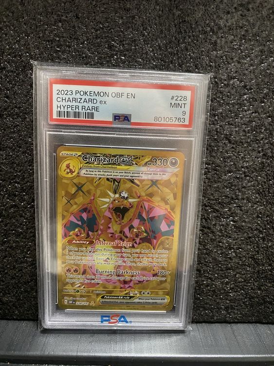 Psa 9 Pokémon CHARIZARD ex | Kaufen auf Ricardo